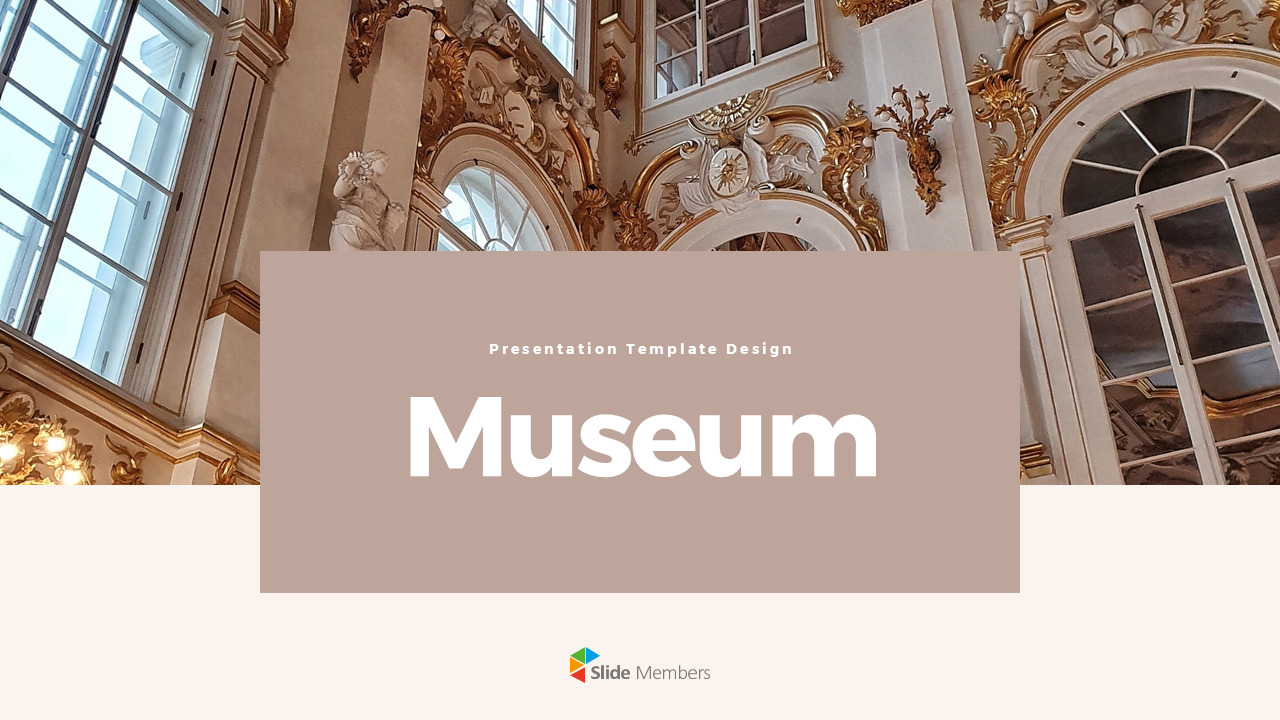 Museum Easy Google Slides|Lifestyle
