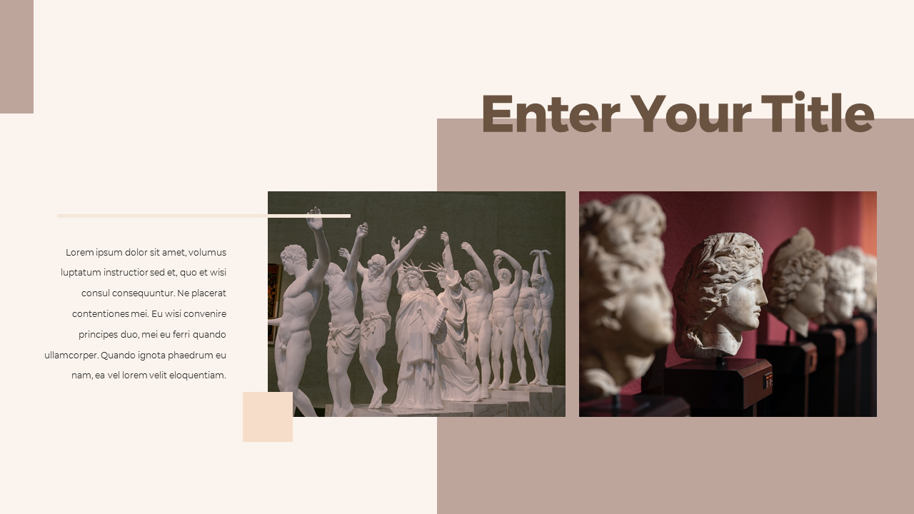 Museum Easy Google Slides|Lifestyle