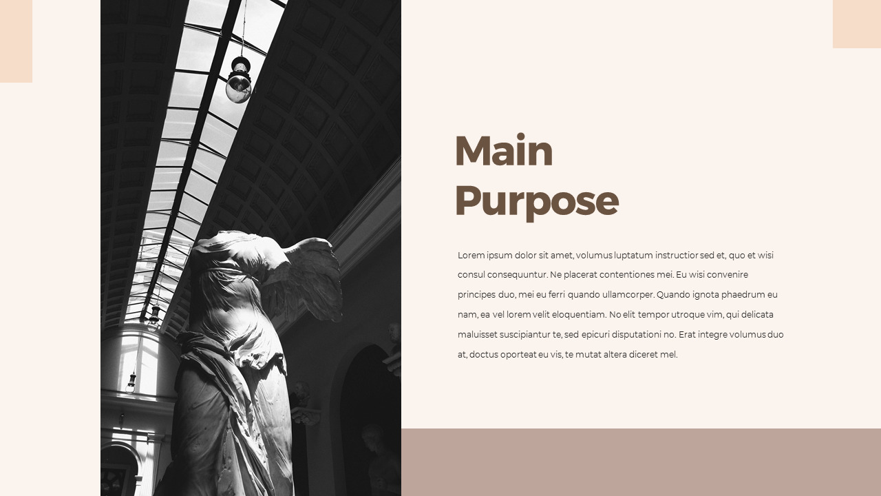 Museum Easy Google Slides|Lifestyle
