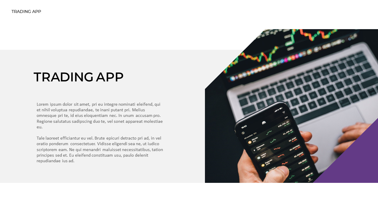 TRADING APP Google Slides Themes