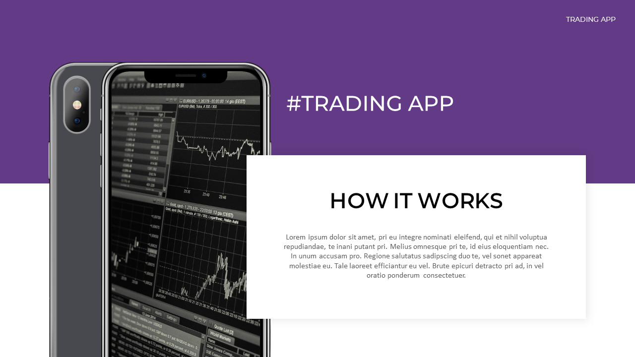TRADING APP Google Slides Themes