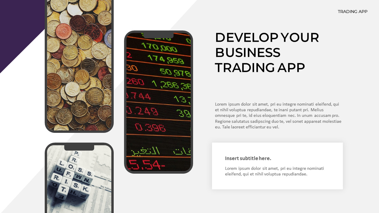TRADING APP Google Slides Themes