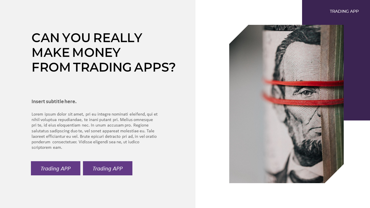 TRADING APP Google Slides Themes