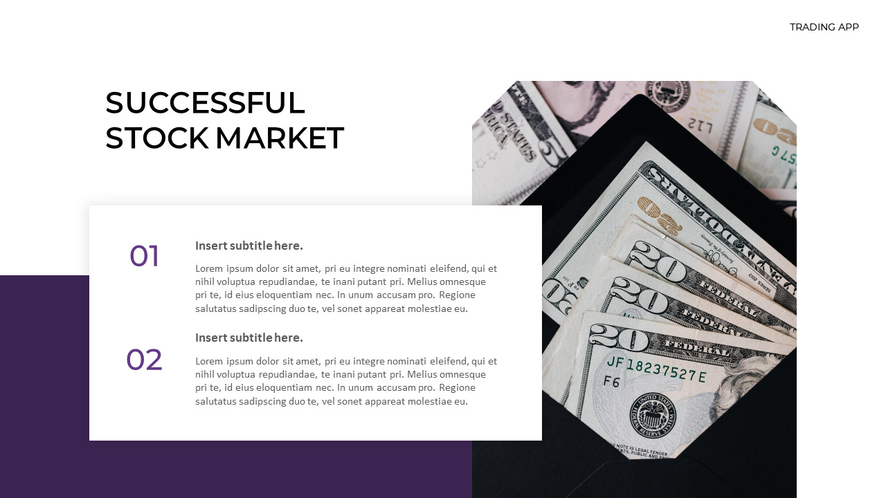 TRADING APP Google Slides Themes