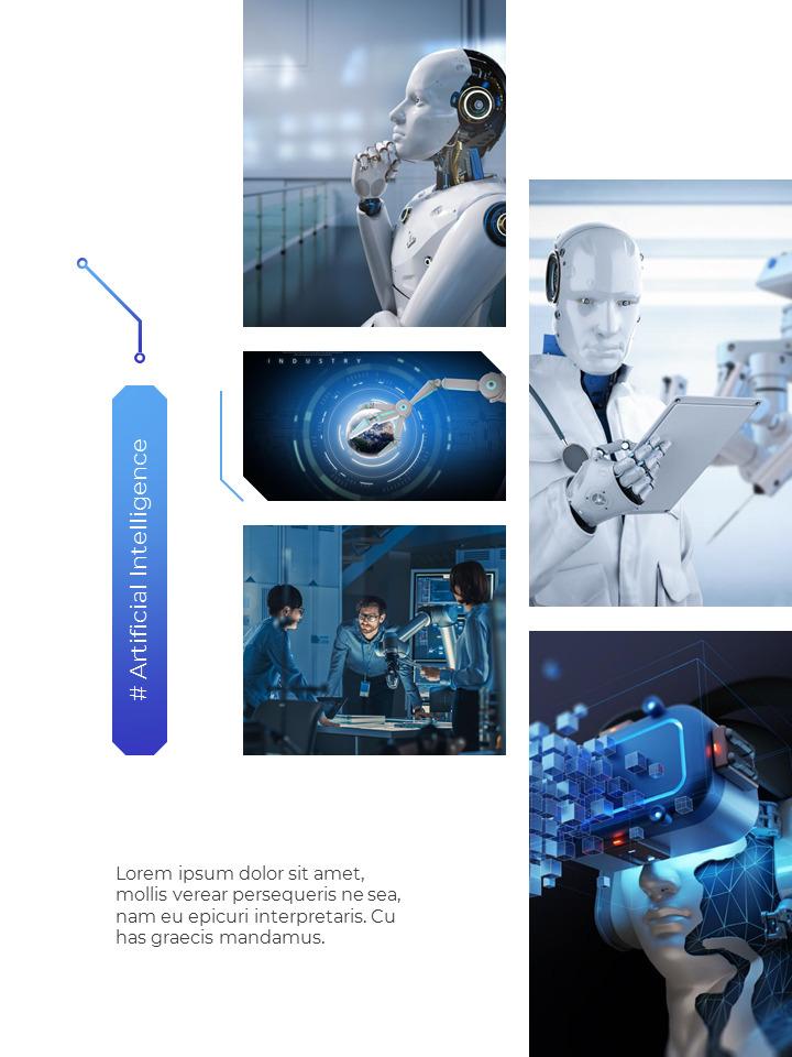 AI Robotics Company Proposal Google Slides for mac