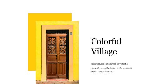 Colorful House Presentations PPT|Construction|Templates