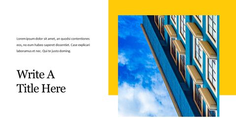 Colorful House Presentations PPT|Construction|Templates