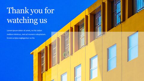 Colorful House Presentations PPT|Construction|Templates