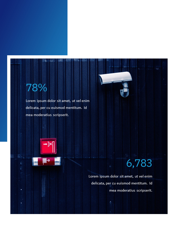 Security company profile ppt template
