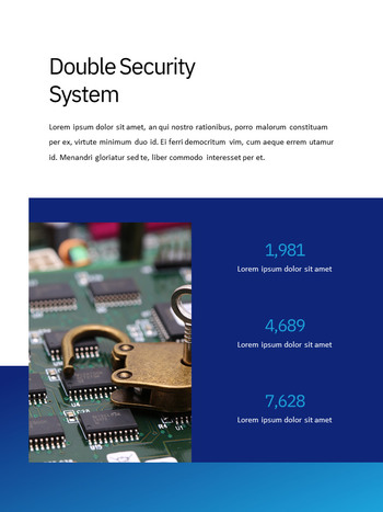 Security company profile ppt template
