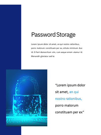 Security company profile ppt template