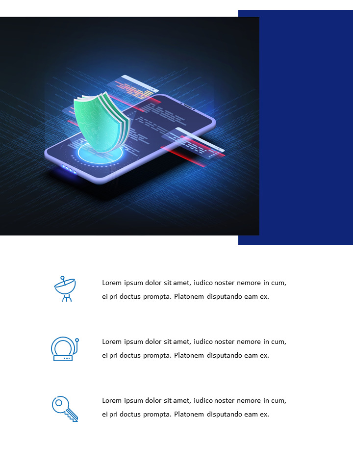 Security company profile ppt template