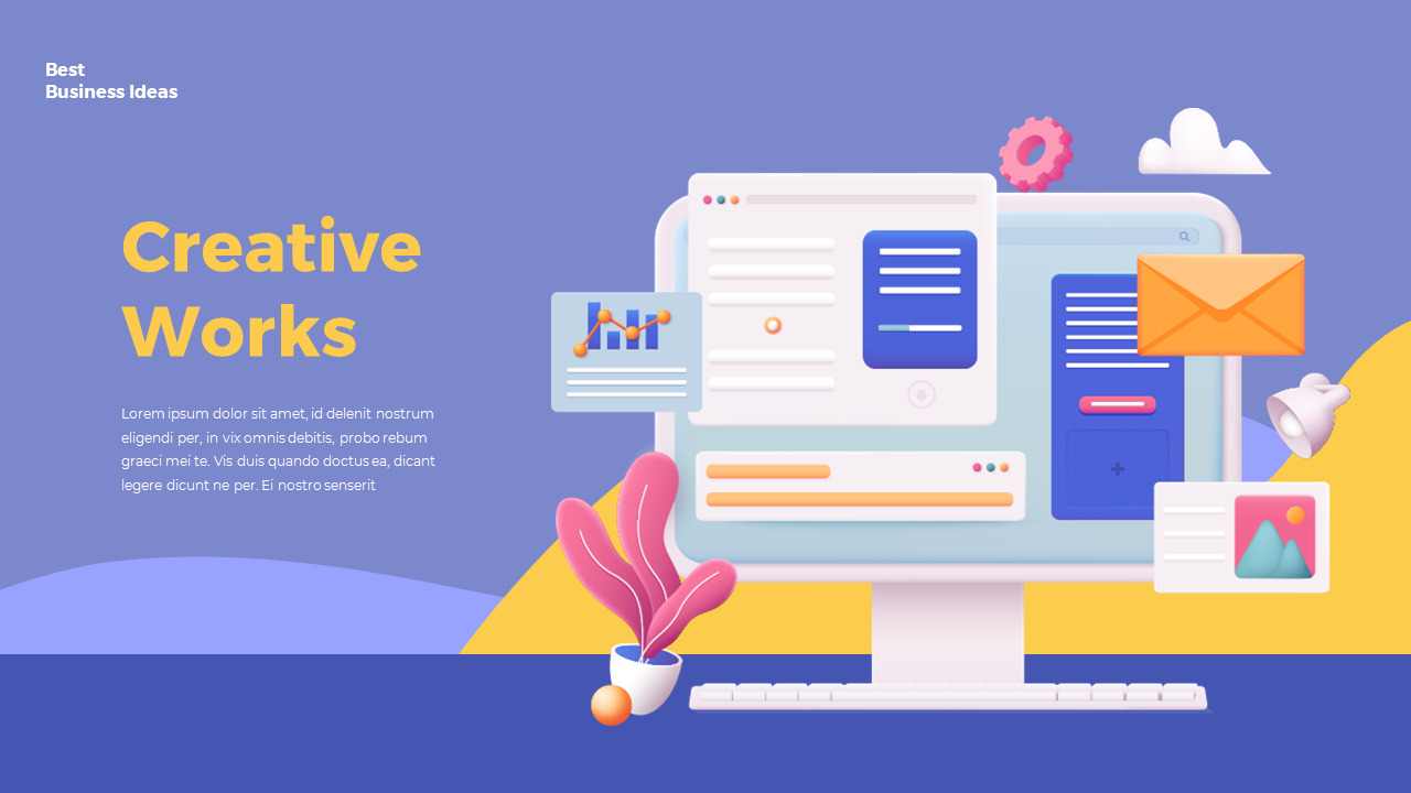 Best Business Ideas Easy PowerPoint Design