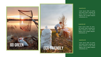 Go Green slides presentation|Lifestyle|PPT Templates
