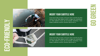 Go Green slides presentation|Lifestyle|PPT Templates