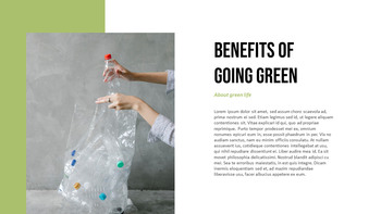 Go Green slides presentation|Lifestyle|PPT Templates