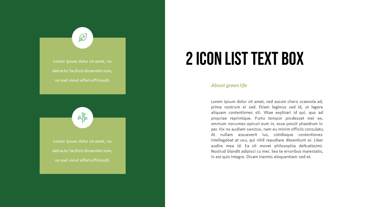 Go Green slides presentation|Lifestyle|PPT Templates