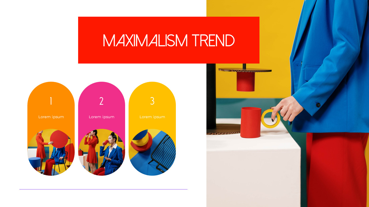 Meet Maximalism Themes for PowerPoint|Lifestyle|Templates