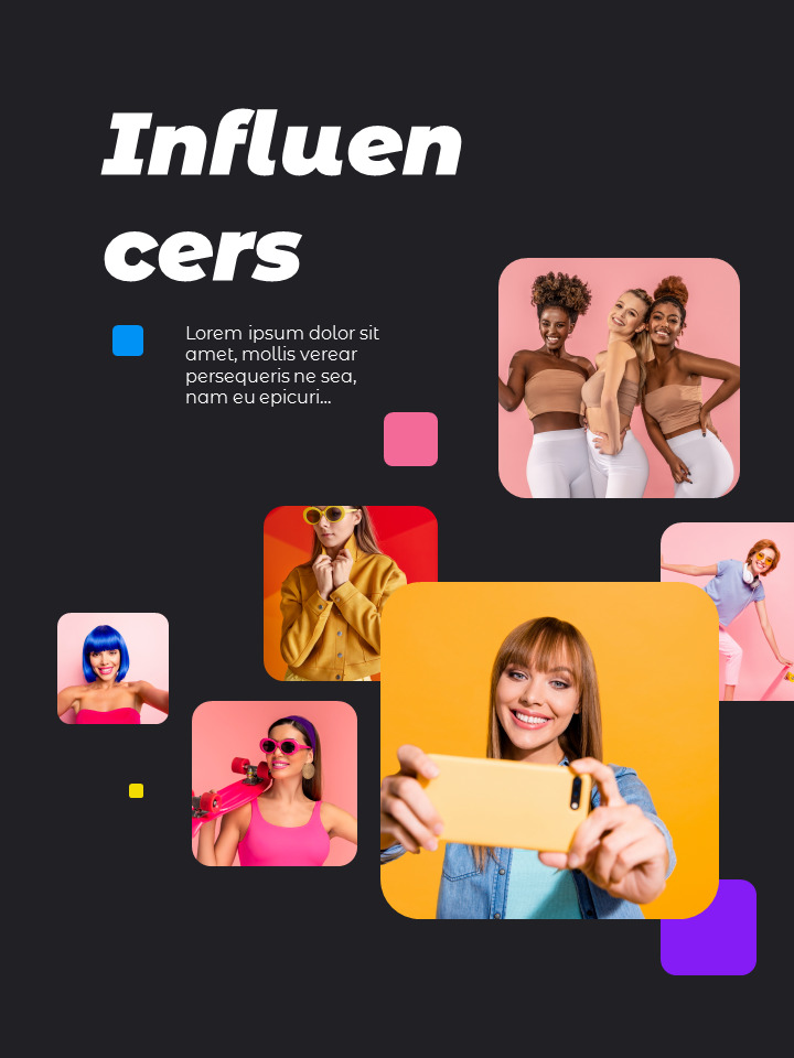 Social Media Influencer Concept Proposal PowerPoint Example