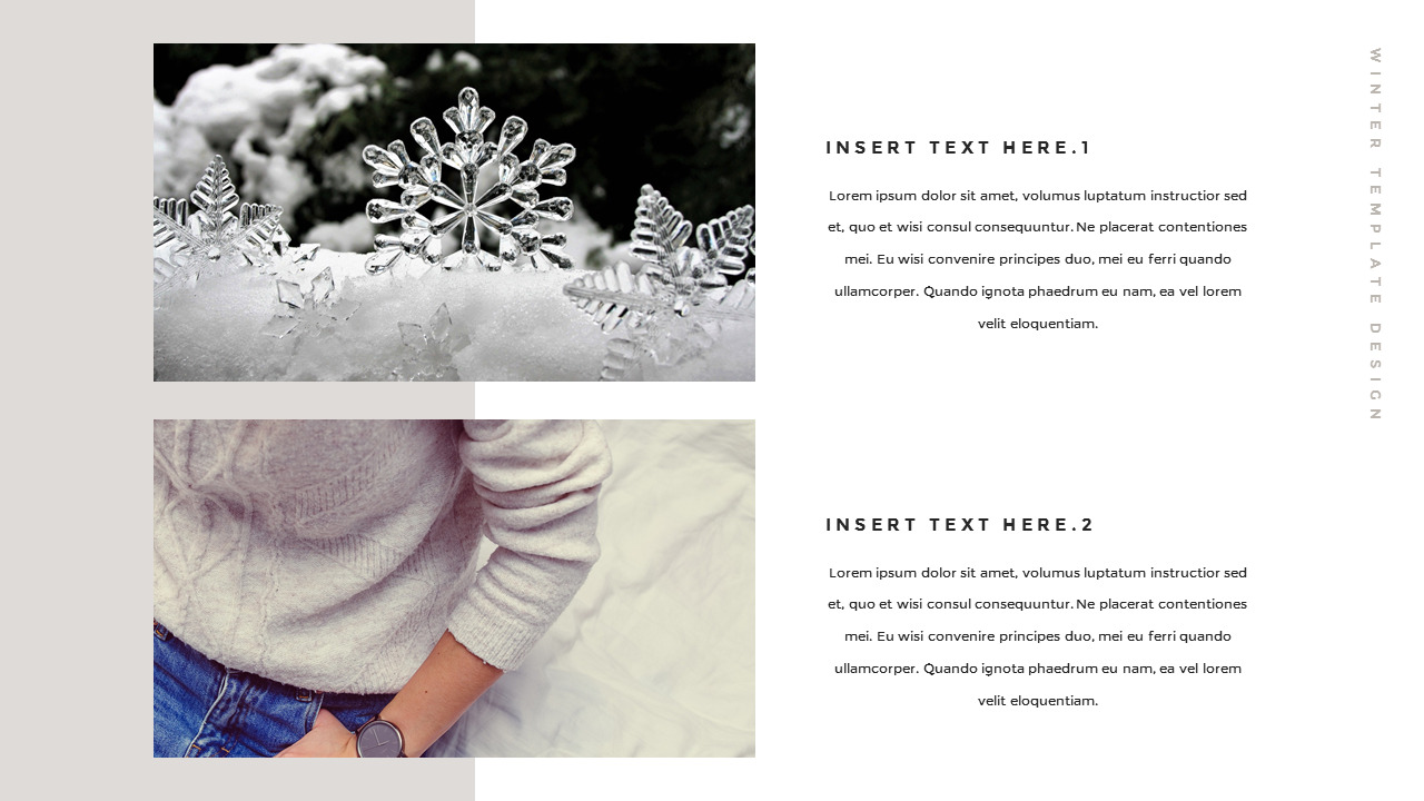 Cozy and Winter template google slides|Lifestyle