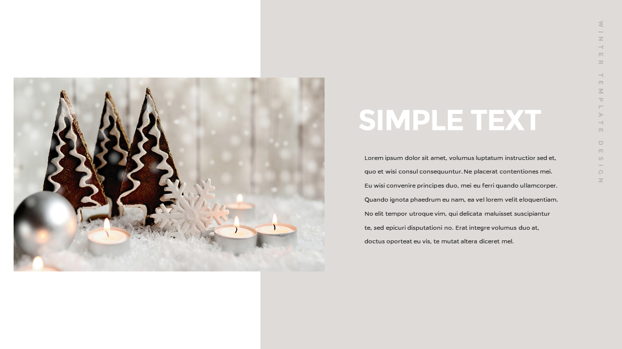 Cozy and Winter template google slides|Lifestyle