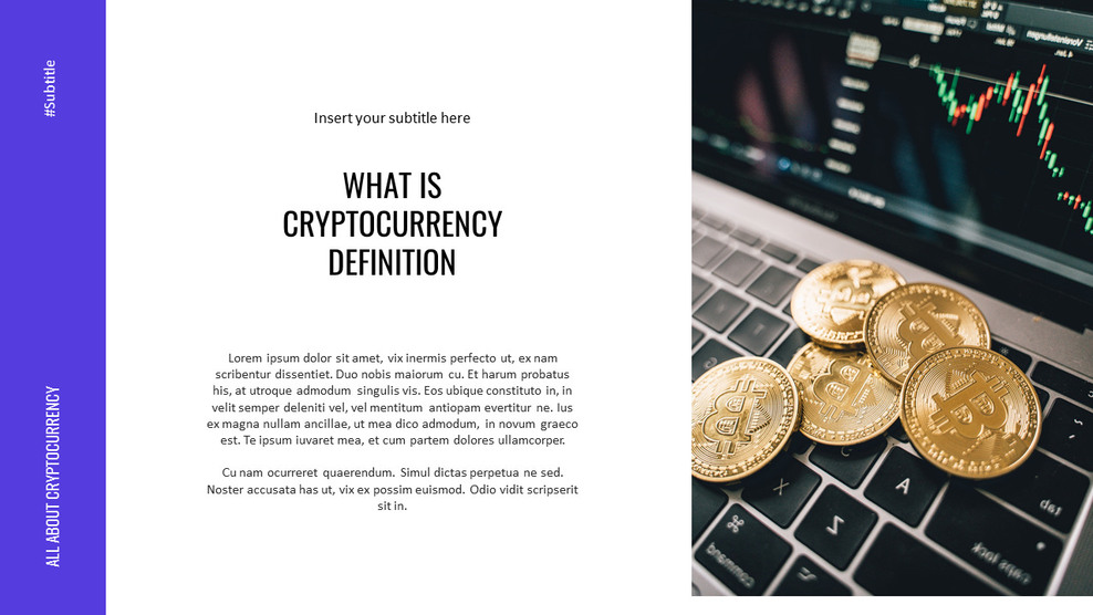 Cryptocurrency Easy Google Slides Template