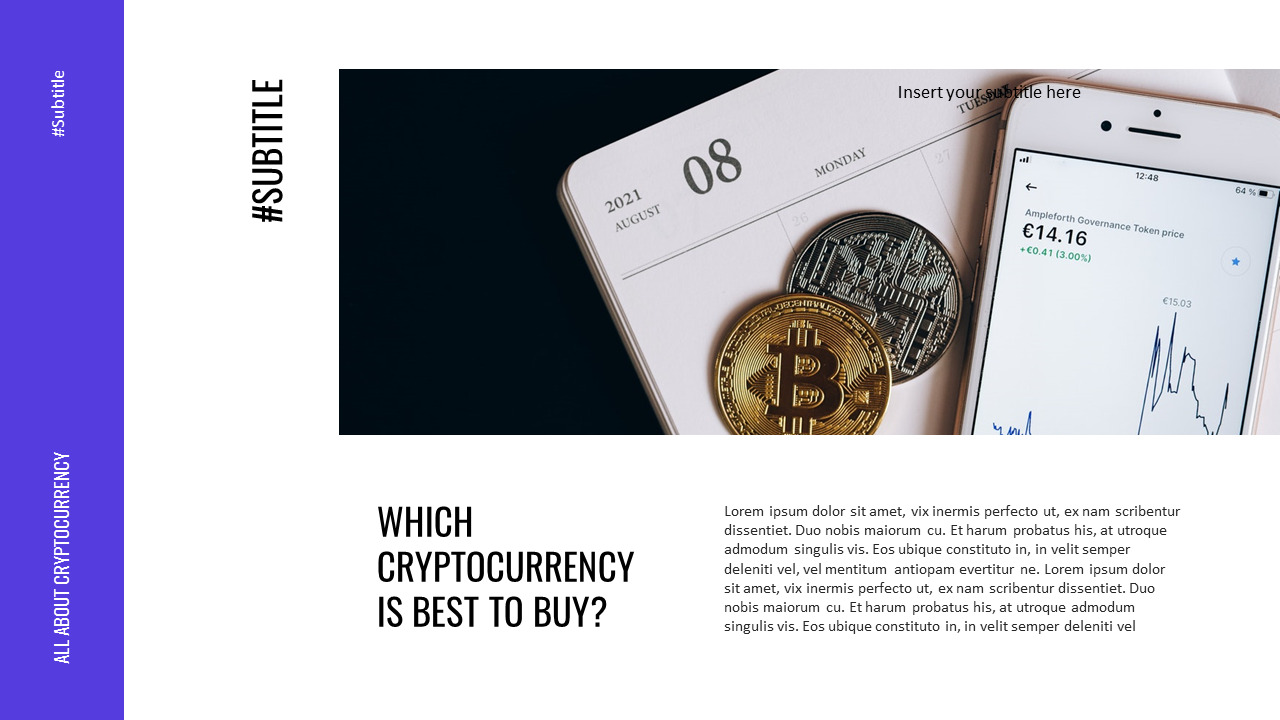 Cryptocurrency Easy Google Slides Template