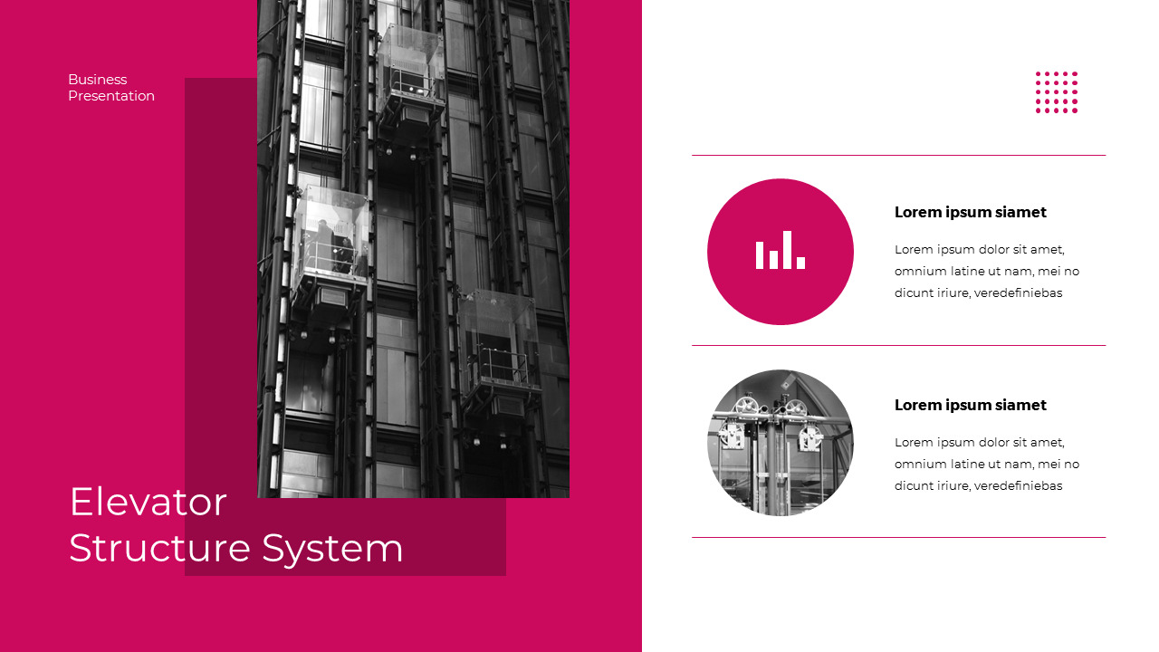 Elevator Manufacturers Simple Presentation Google Slides Template ...