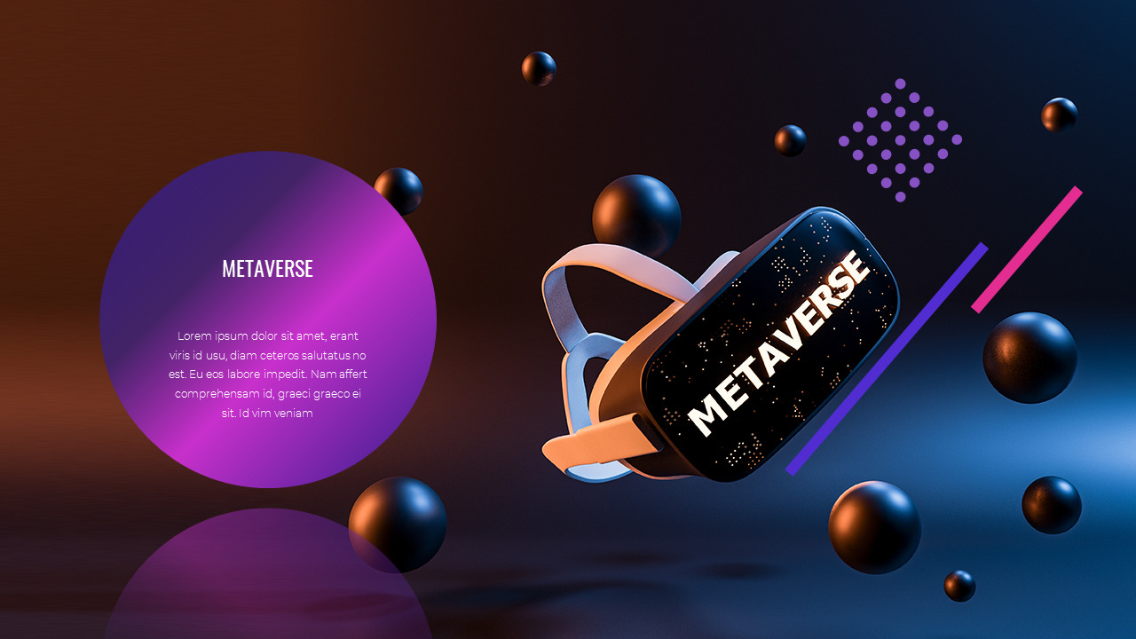 Vision of the Metaverse Google PowerPoint Presentation