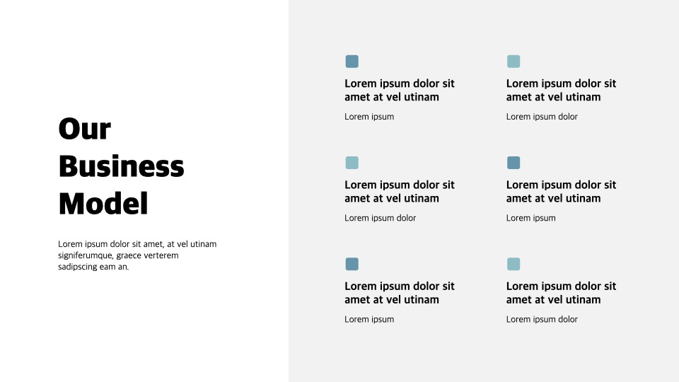 About Our Great Company Simple beautiful keynote templates