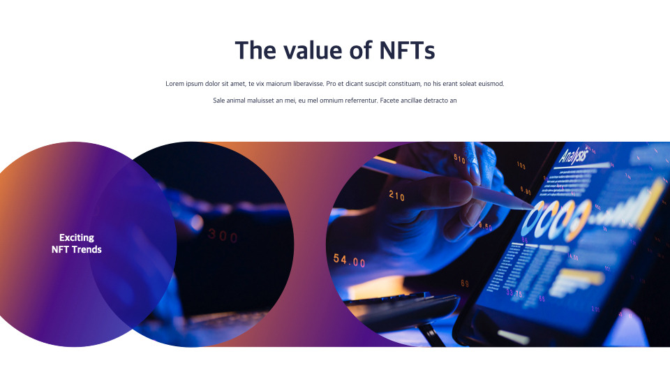 Exciting NFT Trends Creative Keynote