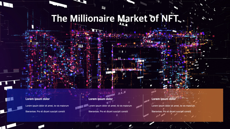 Exciting NFT Trends Creative Keynote