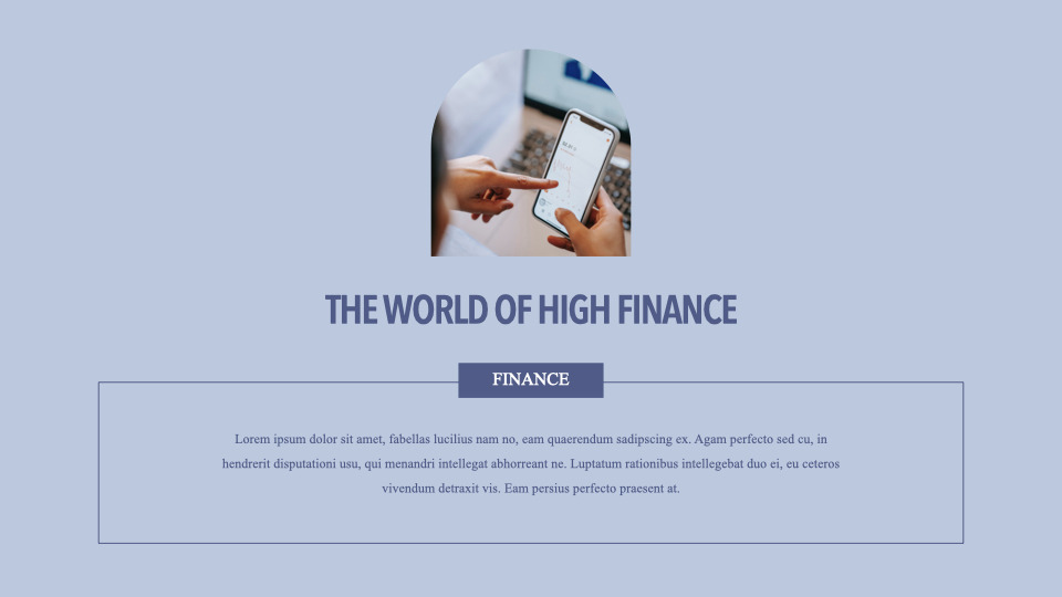 Finance Company slideshare ppt