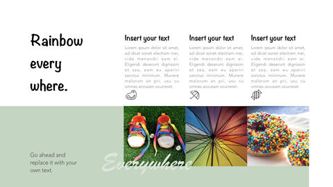 Rainbow PowerPoint Templates Multipurpose Design