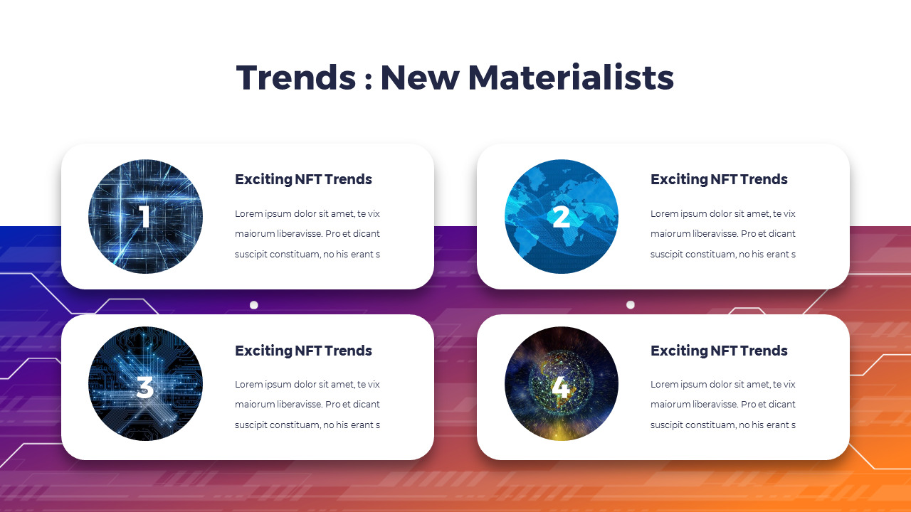 Exciting NFT Trends Google Slides for mac