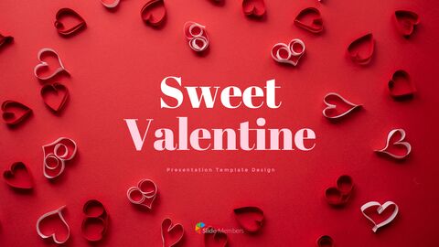 Sweet Valentine Google PowerPoint Slides|Lifestyle