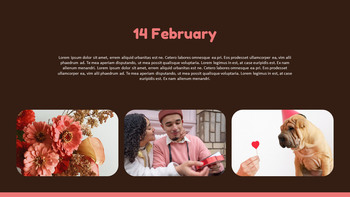 Valentine’s day Simple Google Slides Templates