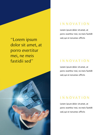 Innovation PPT Background Image Template