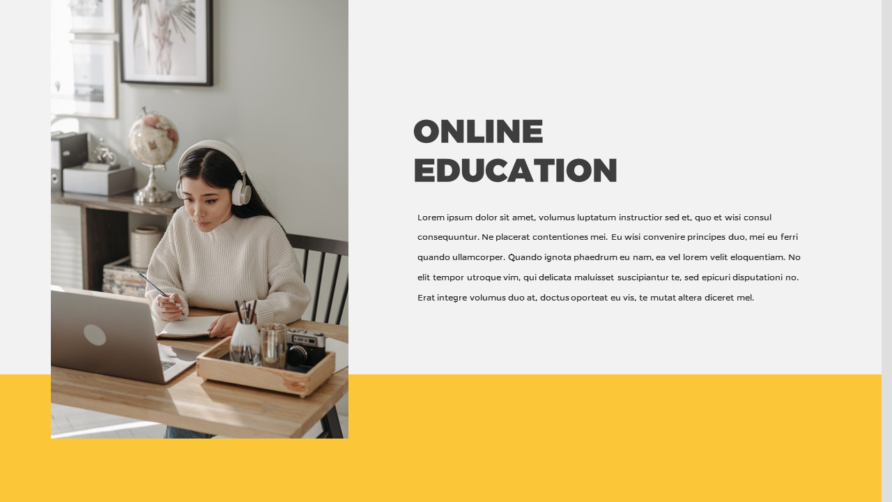 Online Education Templates Design
