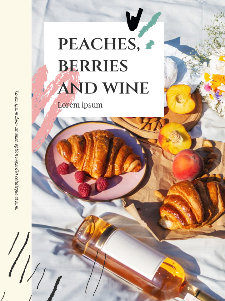 Spring Flower Theme template powerpoint