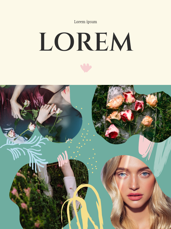 Spring Flower Theme template powerpoint