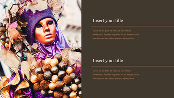 Venice Carnival Templates for PowerPoint|Lifestyle