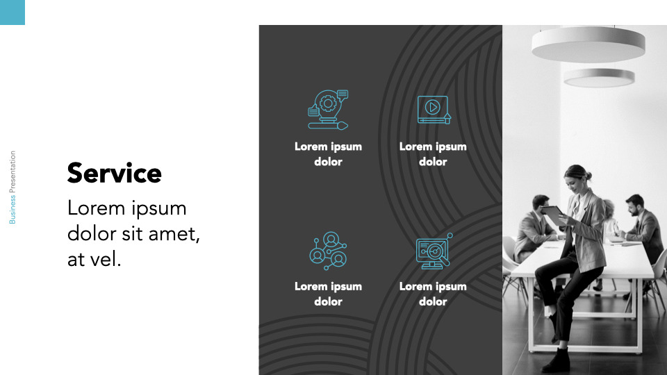 Company Introduction presentation slide