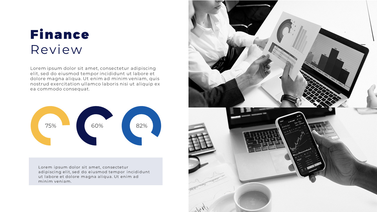 Financial Management Simple Templates Design