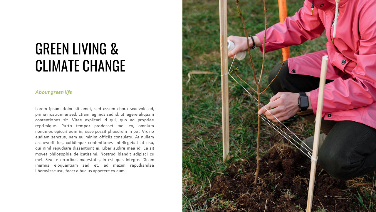 Go Green Best Google Slides|Lifestyle