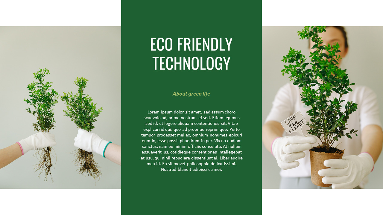 Go Green Best Google Slides|Lifestyle