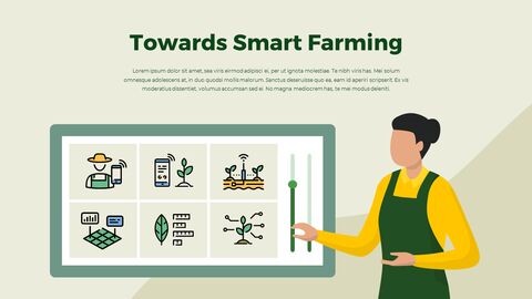 Smart Farming Technology Business Presentation Templates
