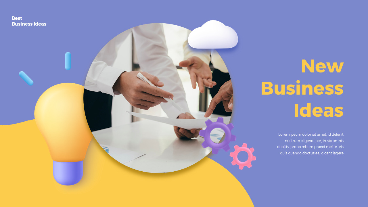 Best Business Ideas Creative Google Slides