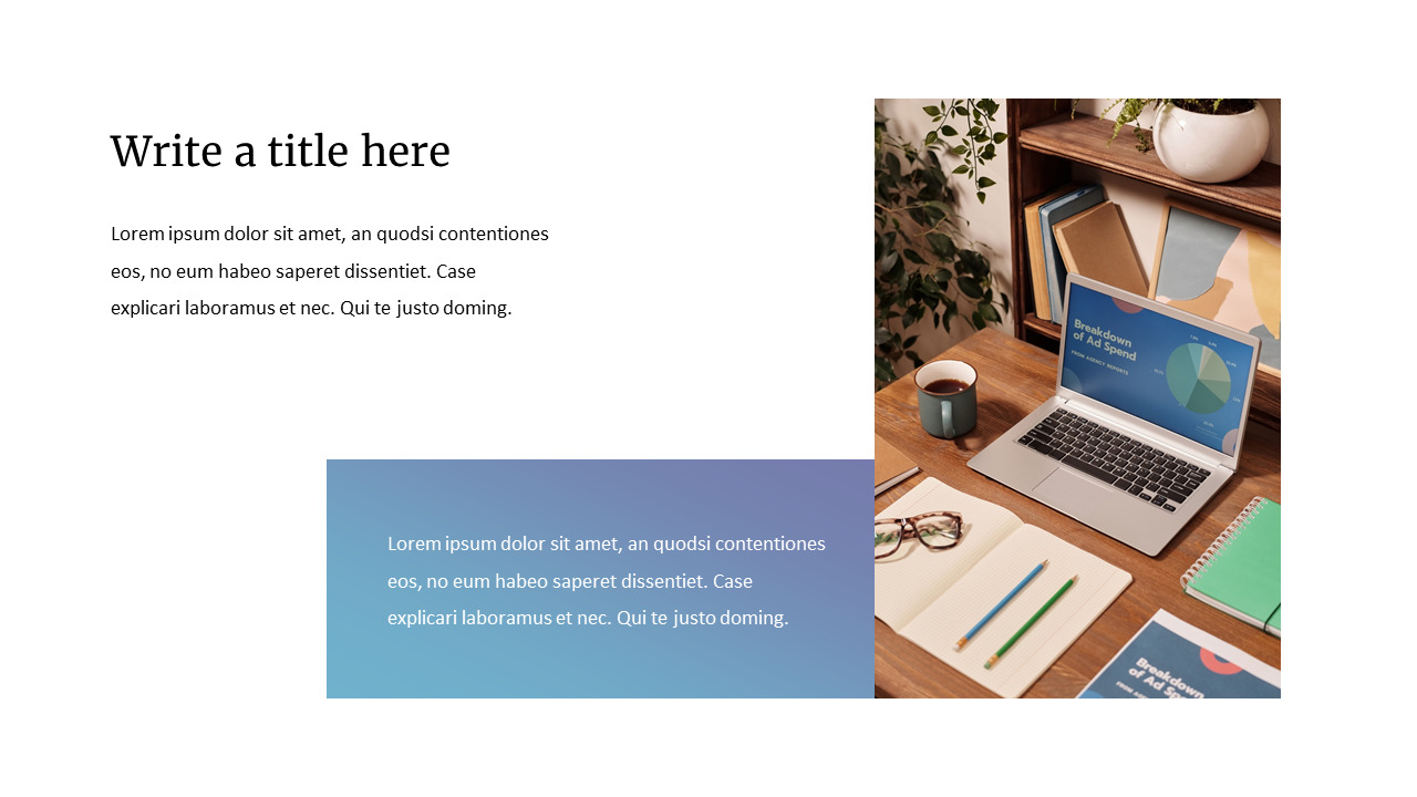 Business Conference presentation slide design