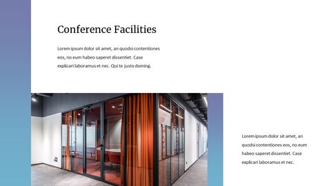 Business Conference presentation slide design